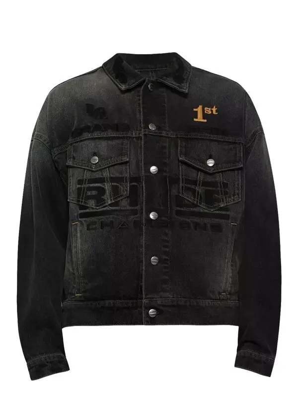 Rhude Tire Denim Jacket - Black