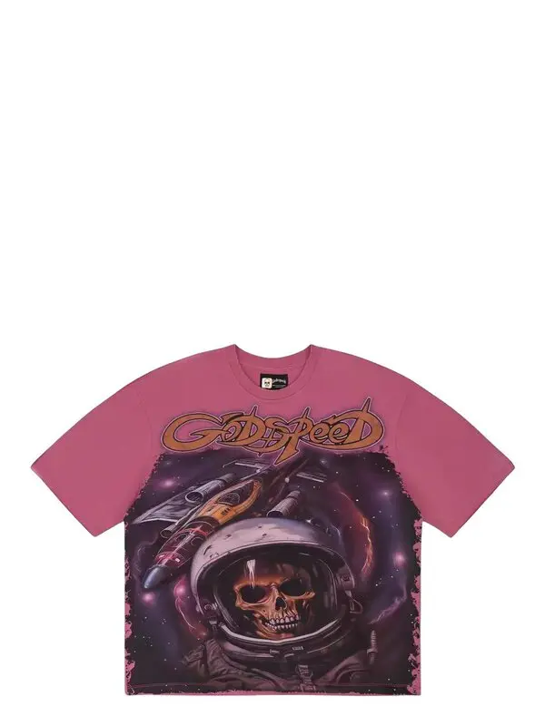 GODSPEED Space Traveler T-shirt - Pink