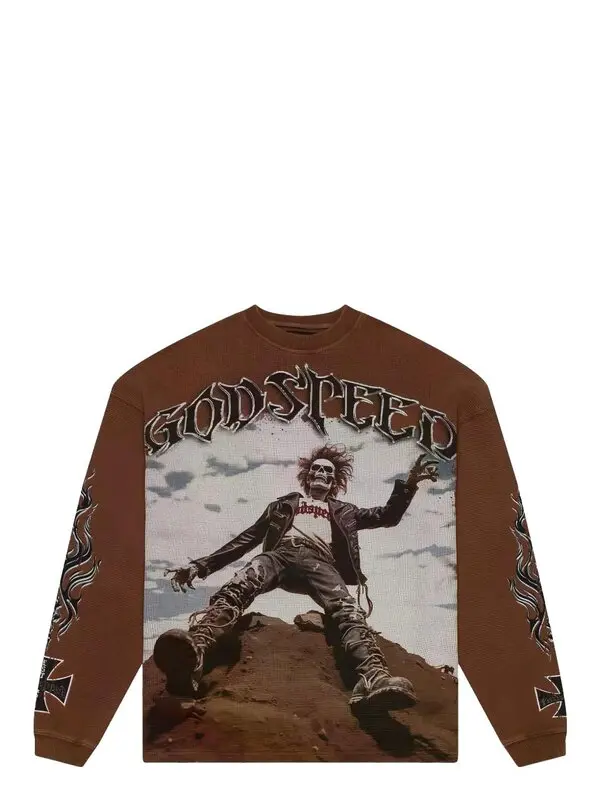 GODSPEED Rocker Long-sleeve T-shirt - Brown