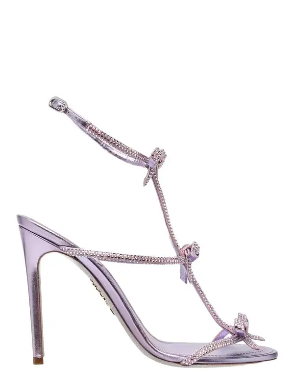 Rene Caovilla 105mm Caterina Heeled Sandals - Purple