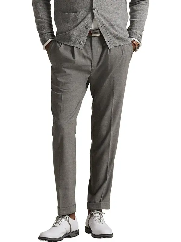 Ralph Lauren Performance Wool-blend Trouser - Grey