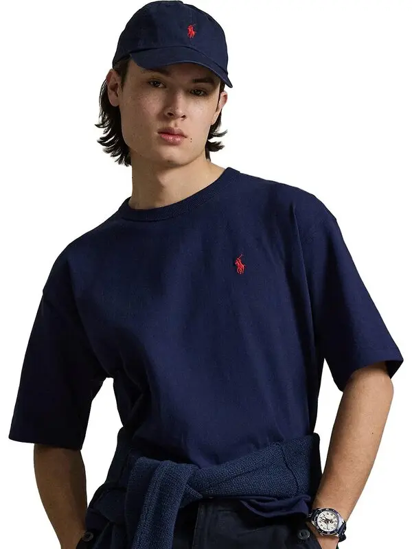 Ralph Lauren Relaxed Fit Jersey Crewneck T-shirt - Newport Navy
