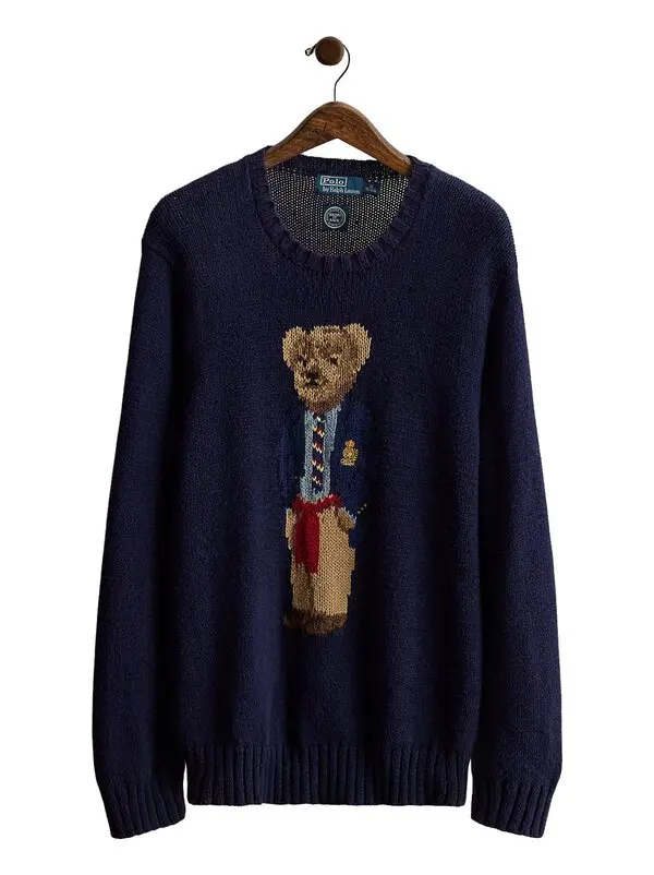 Ralph Lauren 2013 Polo Bear Sweater Size - Navy