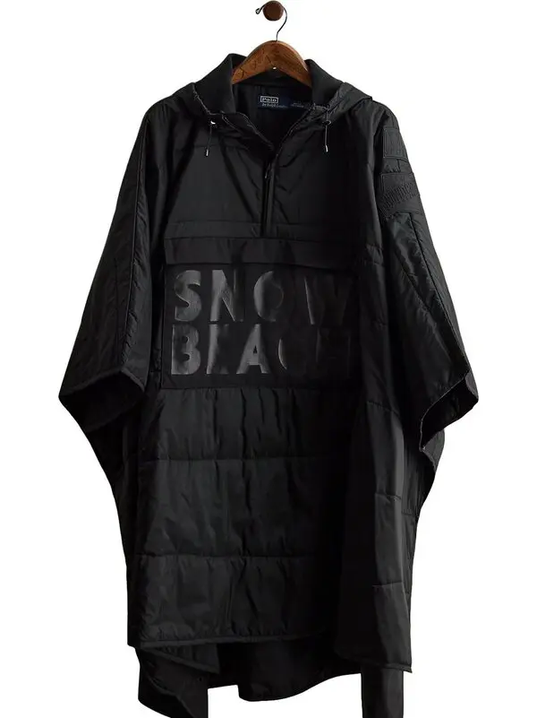 Ralph Lauren 2018 Snow Beach Poncho - Black