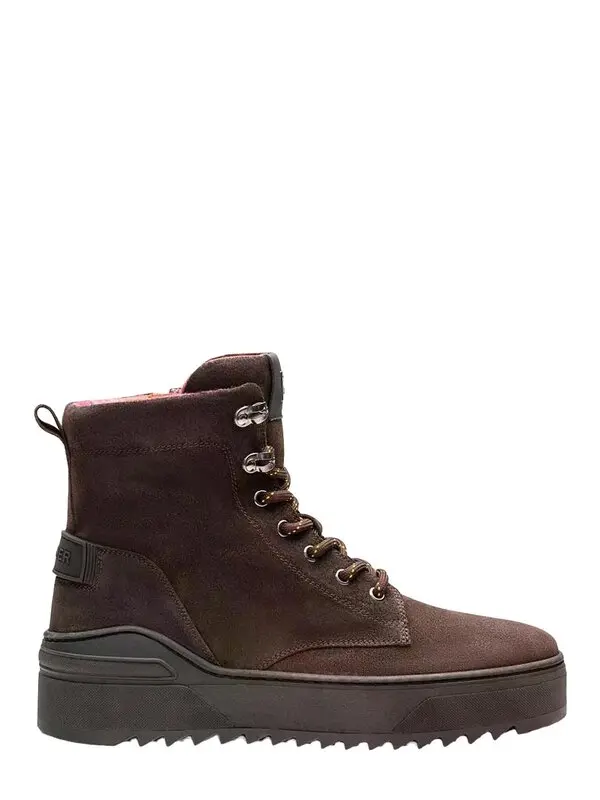 Bogner Lace-up Ankle Boots - Brown