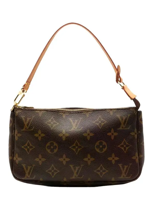 LOUIS VUITTON 2005 Monogram Pochette Accessoires - Brown