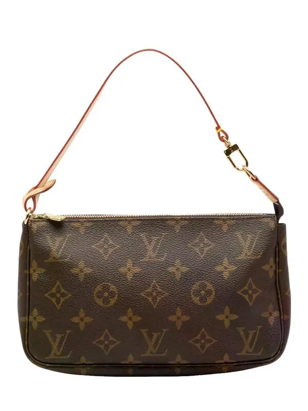 LOUIS VUITTON 2000 Monogram Pochette Accessoires - Brown