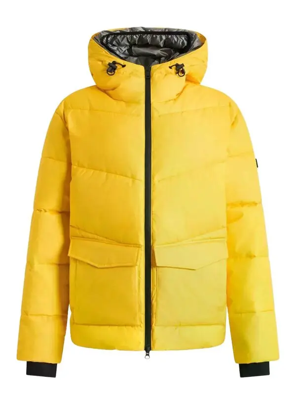Bally Quilted Puffer Jacket - Yellow