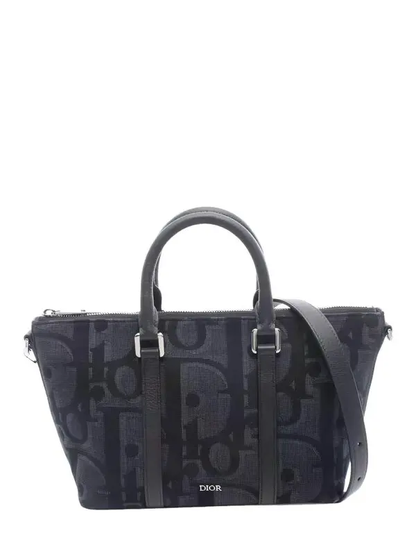 Dior 2010s Weekender 25 Travel Bag - Black