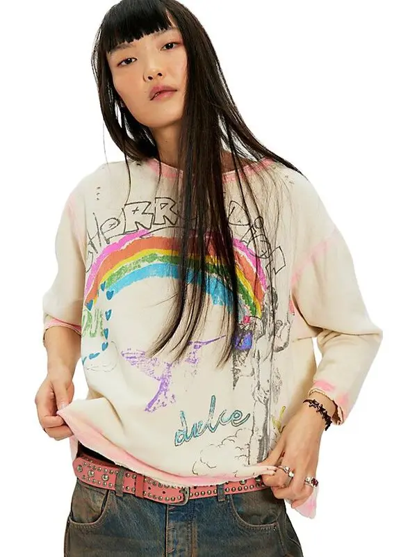 MAGNOLIA PEARL Hermosa Sweatshirt - Ivory