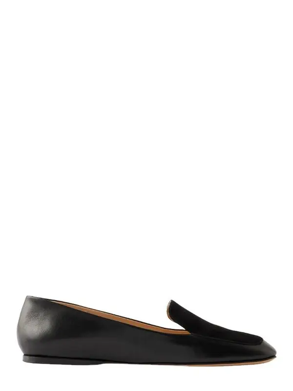 Gabriela Hearst Aveda Leather Loafers - Black