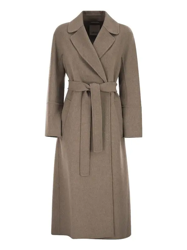 Max Mara Smmelisa Wool Coat - Grey
