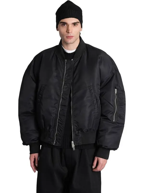NVL-GARDE Bomber Jacket - Black