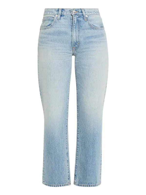 SLVRLAKE Kendra Slim Straight-leg Jeans - Back To Zero