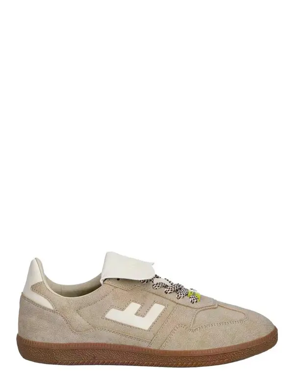 Flamingos Burela Slim Player Logo Sneakers - Neutrals