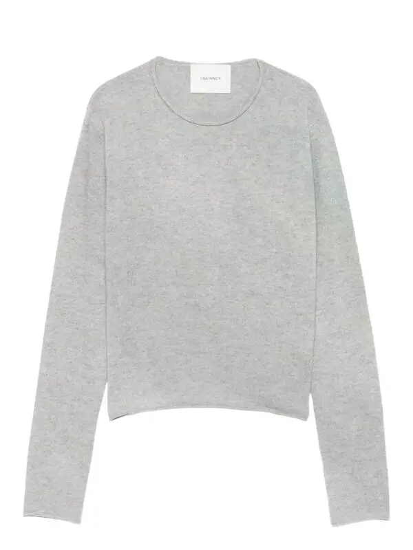LISA YANG Ida Crew-neck Sweater - Grey