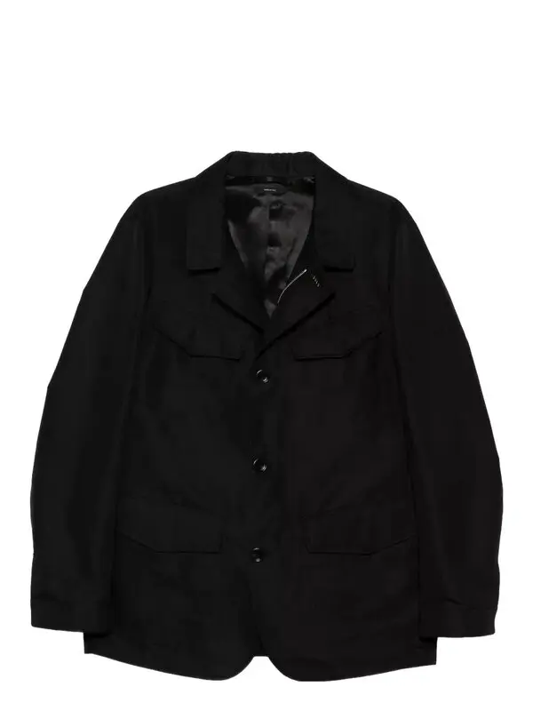 TOM FORD Flap-pocket Jacket - Black