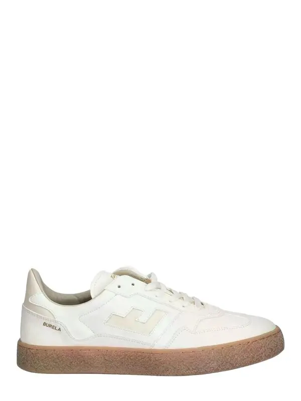 Flamingos Burela Logo-patch Panelled Sneakers - White