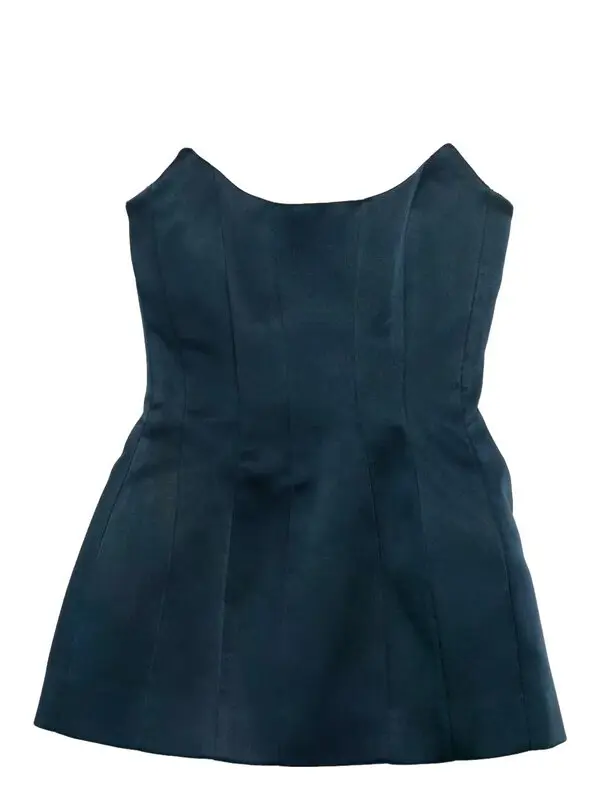 Rebecca Vallance Paneled Sleeveless Top - Blue