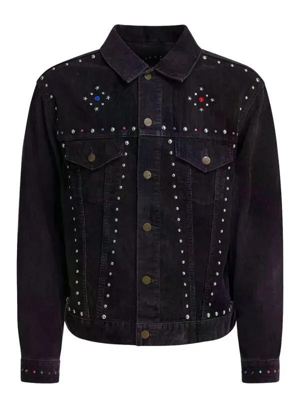Needles Studded Embroidered Jacket - Black
