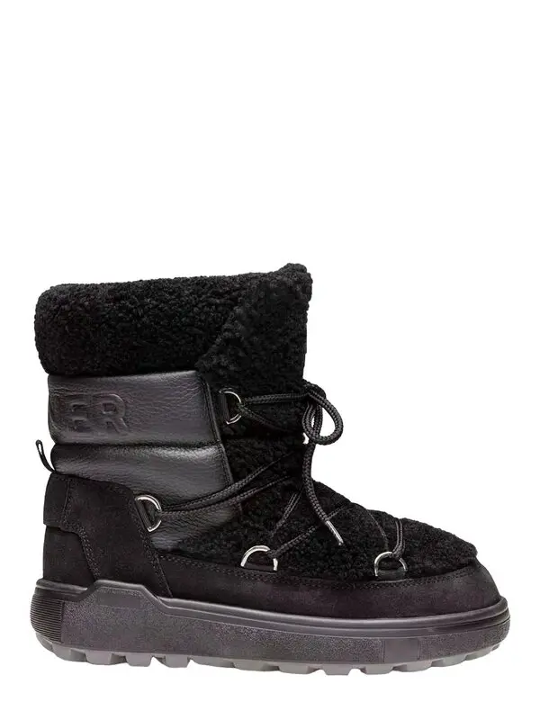 Bogner Chamonix Padded Lace-up Boots - Black