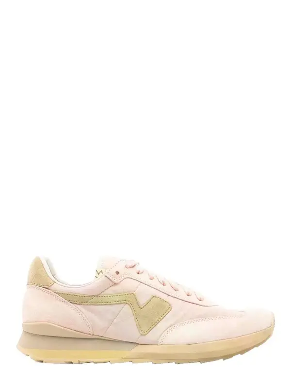 Visvim Suede Appliqué Sneakers - Pink