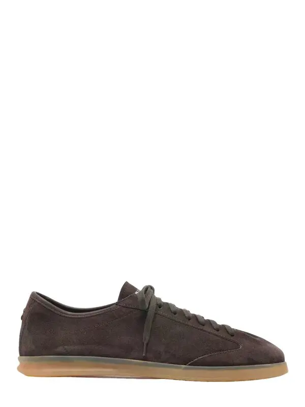 HENDERSON BARACCO Lace-up Low Top Sneakers - Brown