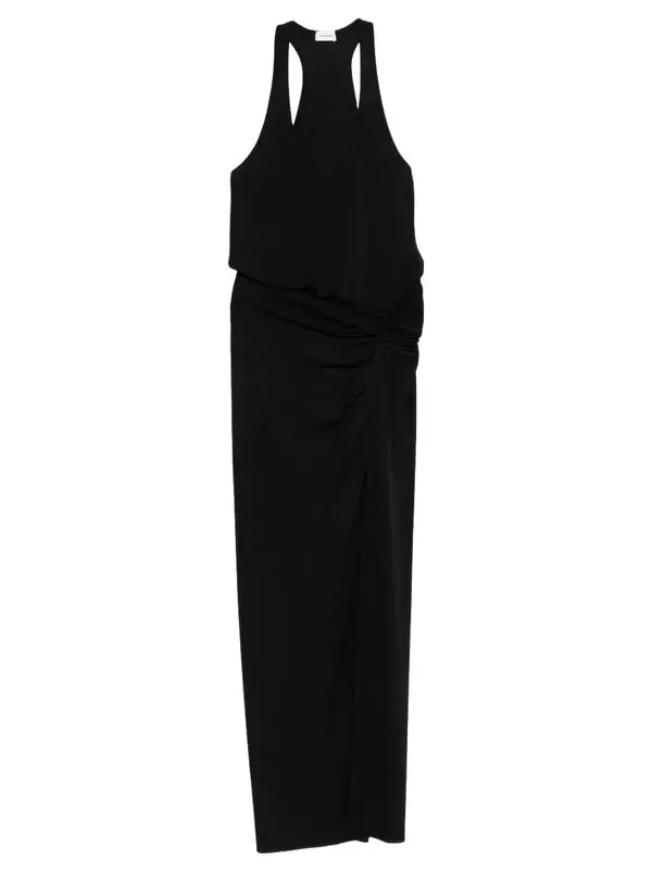 Andamane Juno Knotted Maxi Dress - Black