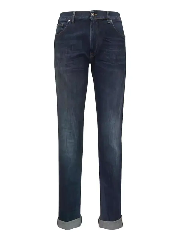 DONDUP Rolled-hem Jeans - Blue