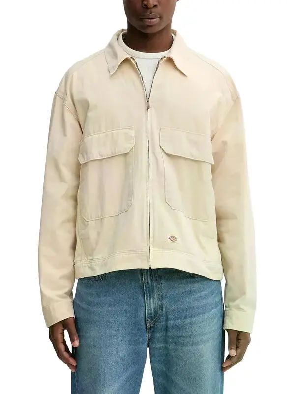 Dickies Fort Smith Zip-up Pocket Overshirt - Neutrals