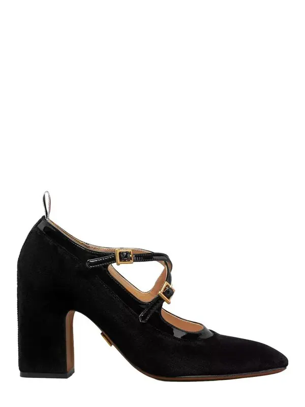 Thom Browne Criss-cross Buckle Pumps - Black