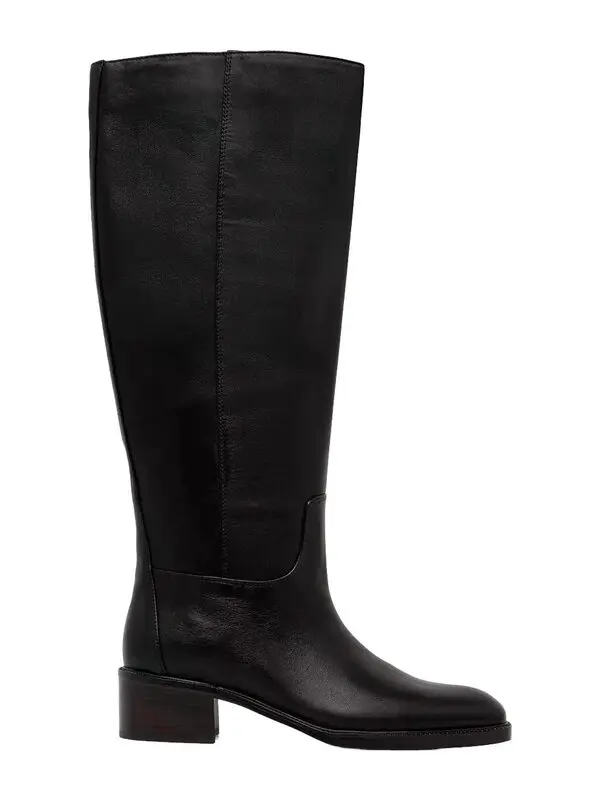 Jeffrey Campbell Lada Block-heel Knee-high Boots - Black