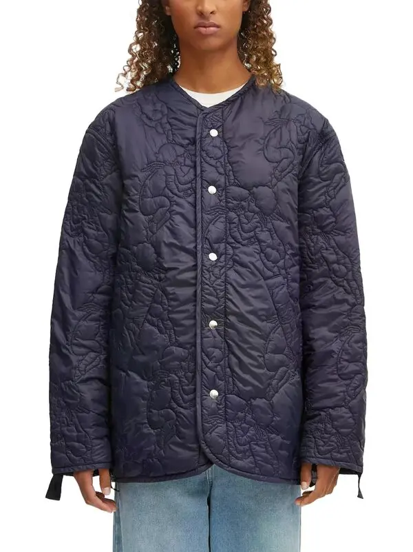 Fiorucci Quilted Jacket - Blue