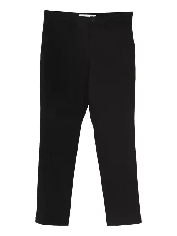 Lacoste Belt-loops Trousers - Black