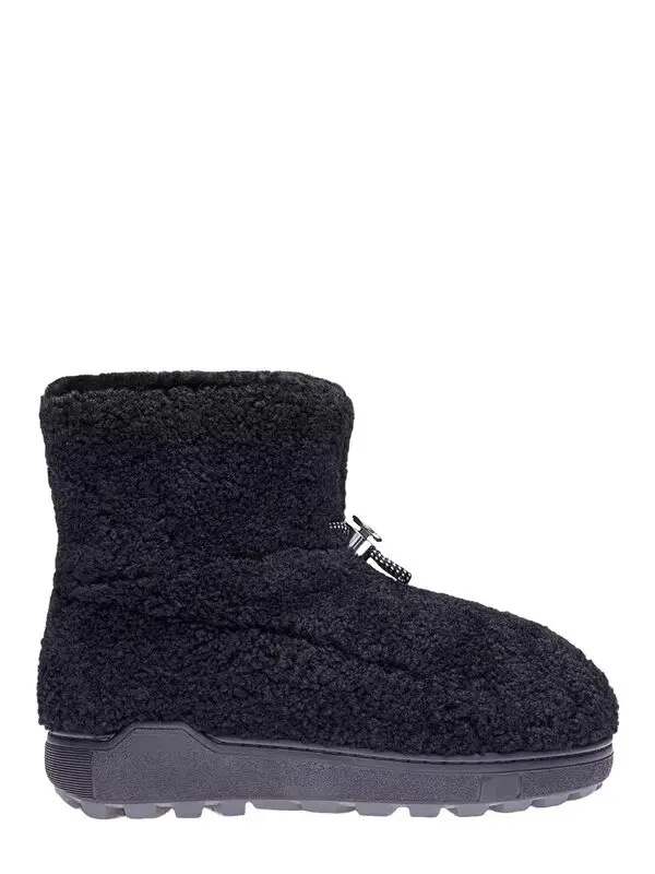 Bogner Textured Ankle Boots - Black