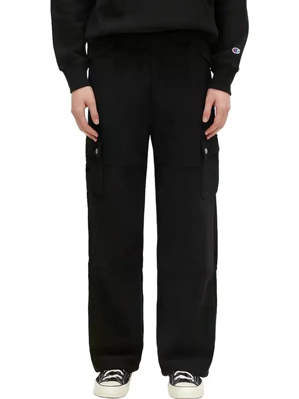 Champion Flap-pocket Track Pants - Black
