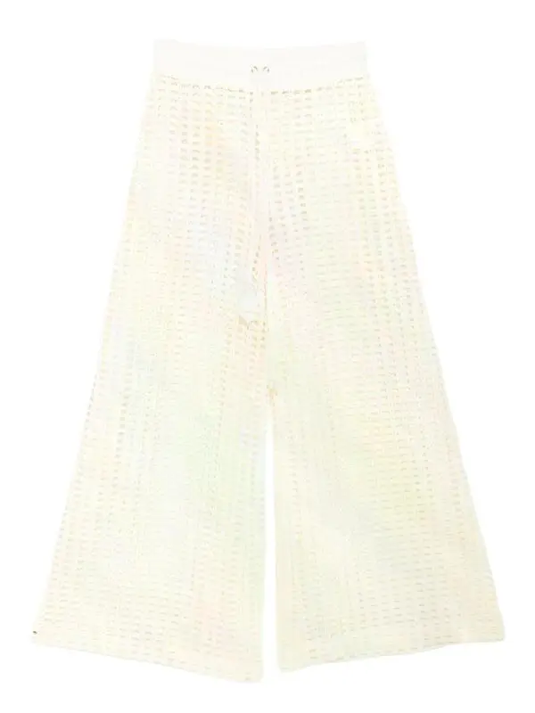 PatBO Selene Drawstring Trousers - Neutrals