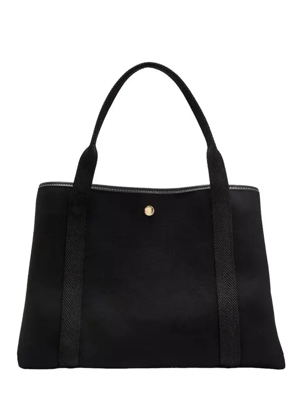 Rue De Verneuil M Traversée Wool Tote Bag - Black