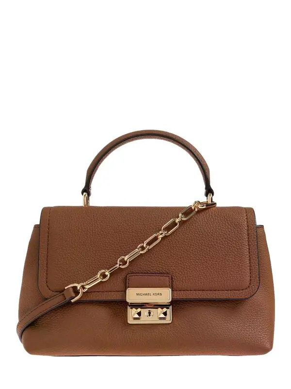 Michael Kors Tribeca Chain-detail Crossbody Bag - Brown