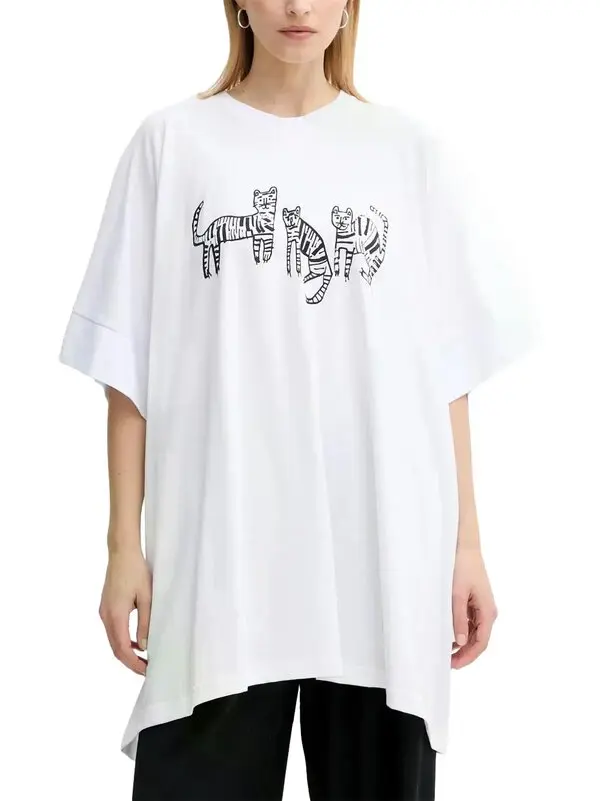 MMC STUDIO Graphic Print T-shirt - White