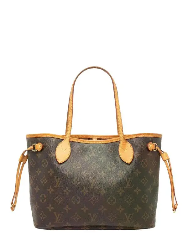 LOUIS VUITTON 2009 Monogram Neverfull Pm Tote Bag - Brown