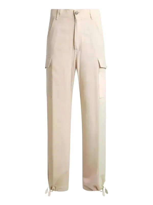 Etro Drawstring Cargo Trousers - Neutrals