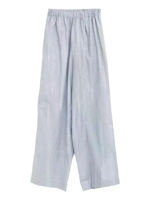 BASERANGE Claude Striped Trousers - Blue