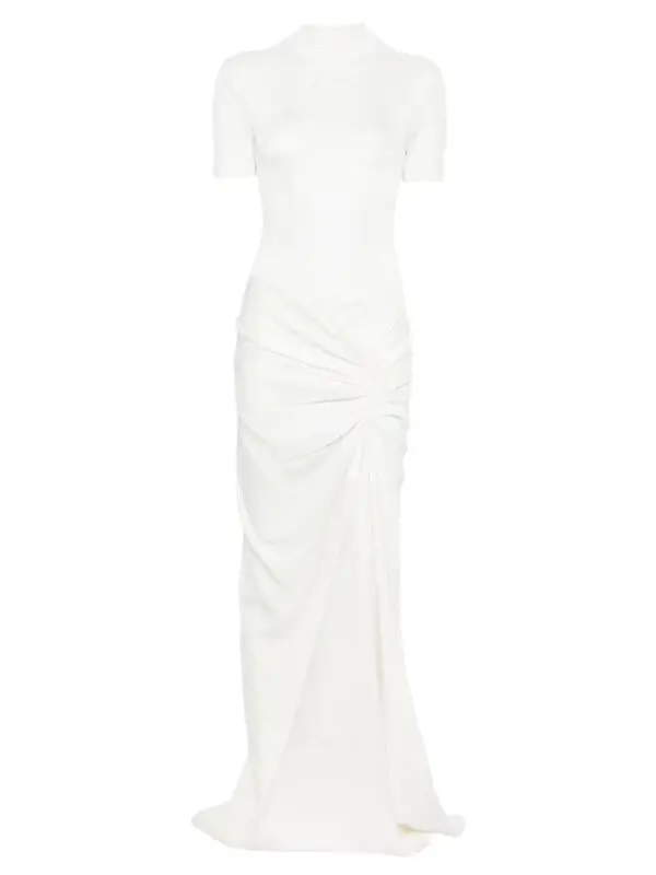 Christopher Esber Fusion Draped Maxi Dress - White