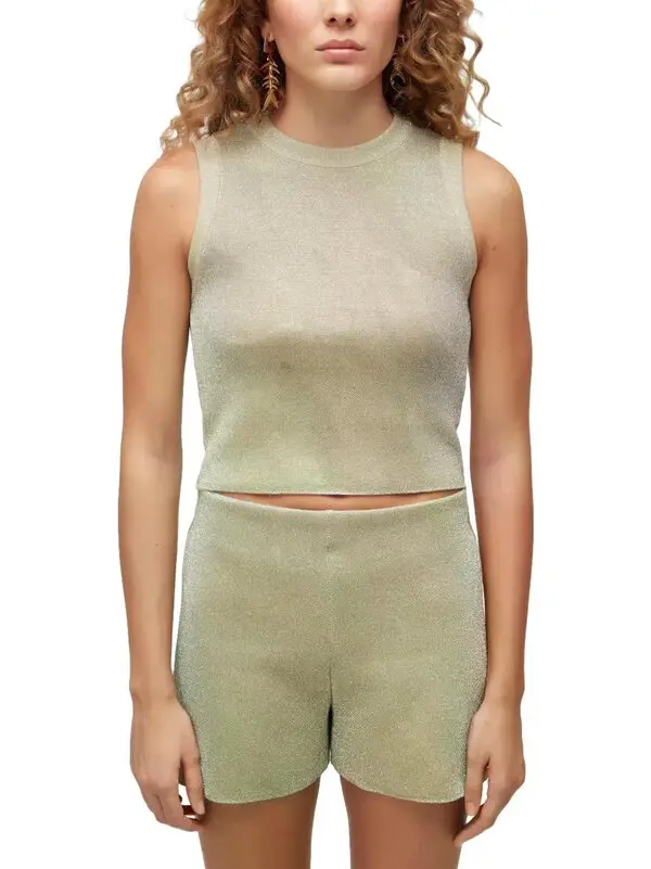 OSKLEN Cropped Top - Neutrals