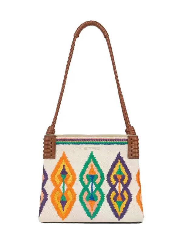 Etro Libra Small Tote Bag - Neutrals