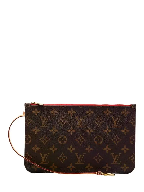 LOUIS VUITTON 2019 Neverfull Mm Pouch - Brown