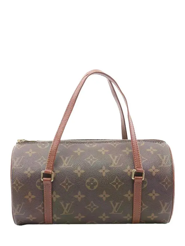 LOUIS VUITTON 2000 Monogram Papillon 26 Handbag - Brown
