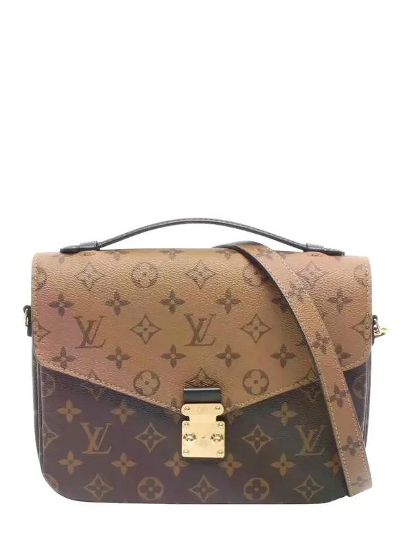 LOUIS VUITTON Pochette Metis Satchel - Brown