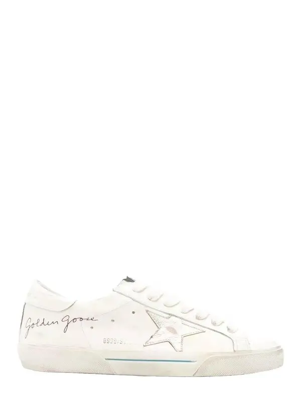 GOLDEN GOOSE Super-star Leather Sneakers - Neutrals